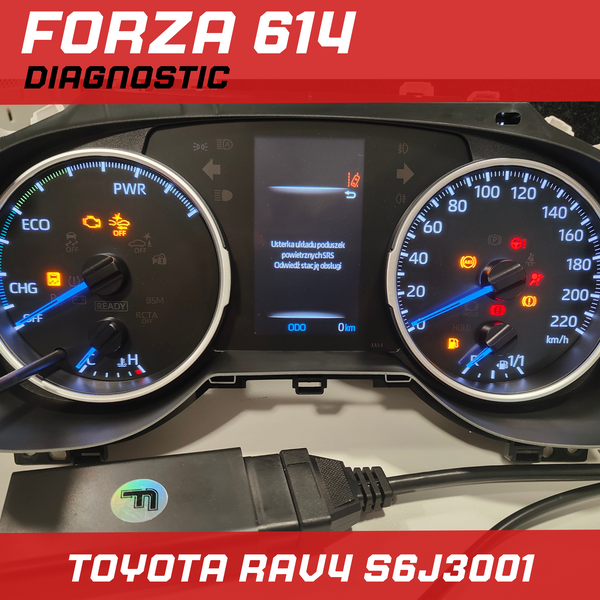 Toyota RAV4 S6J3001 speedometer eeprom and mileage correction software ...